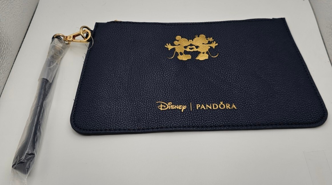 Disney Pandora Mickey Mouse & Minnie Mouse Navy Gold … - Gem