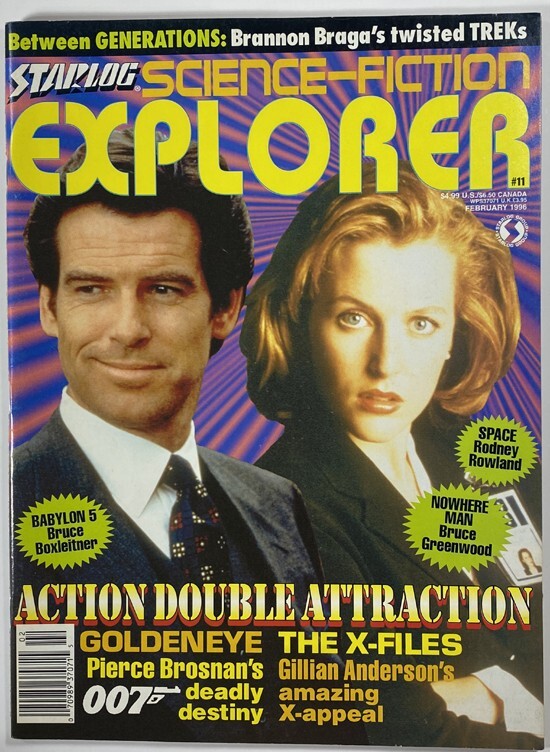 Starlog SCIENCE FICTION EXPLORER Magazine #11 FEBRUARY 1996 JAMES BOND ...
