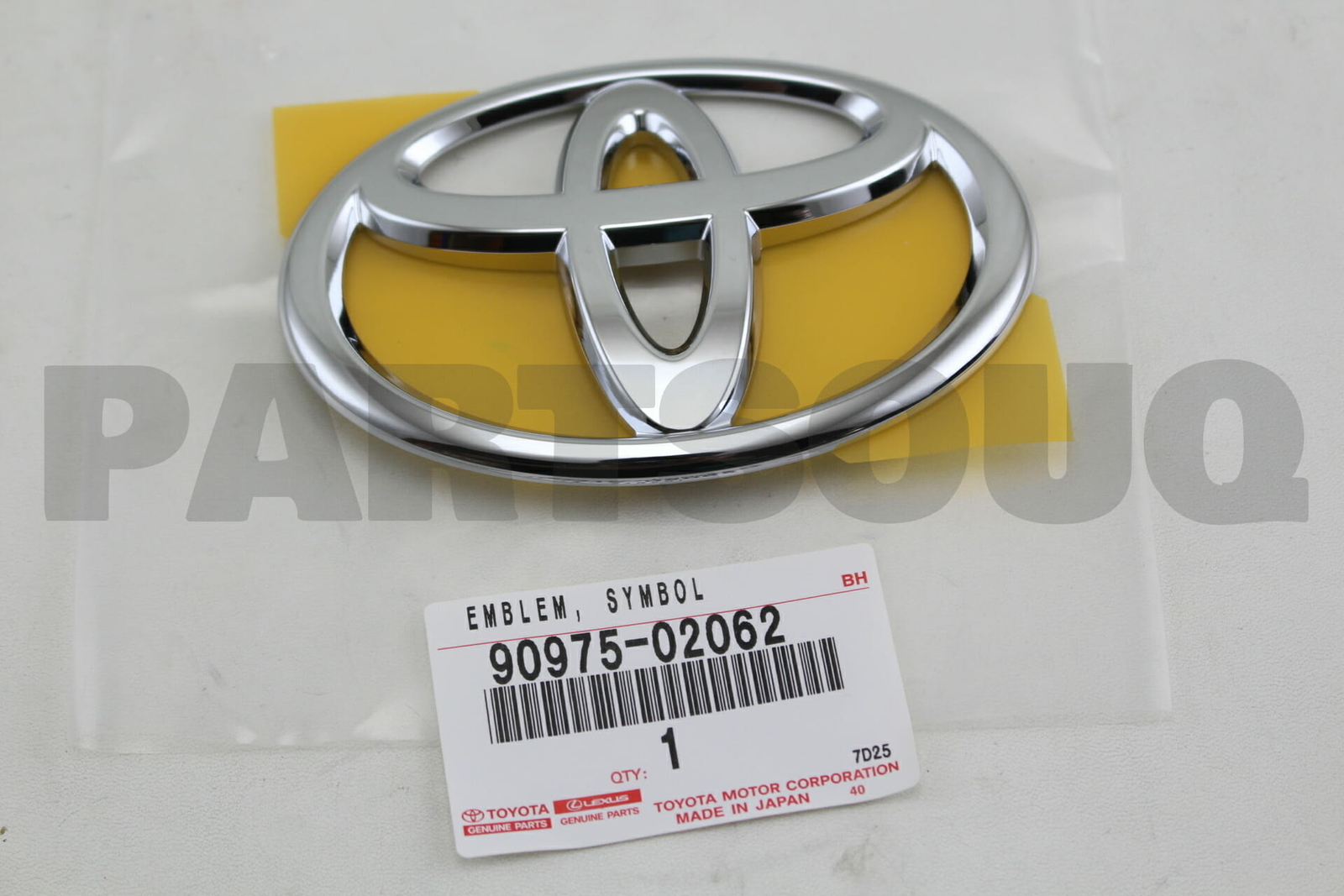 9097502062 Genuine Toyota EMBLEM, BACK DOOR, NO.1 90975-02062 | eBay ...