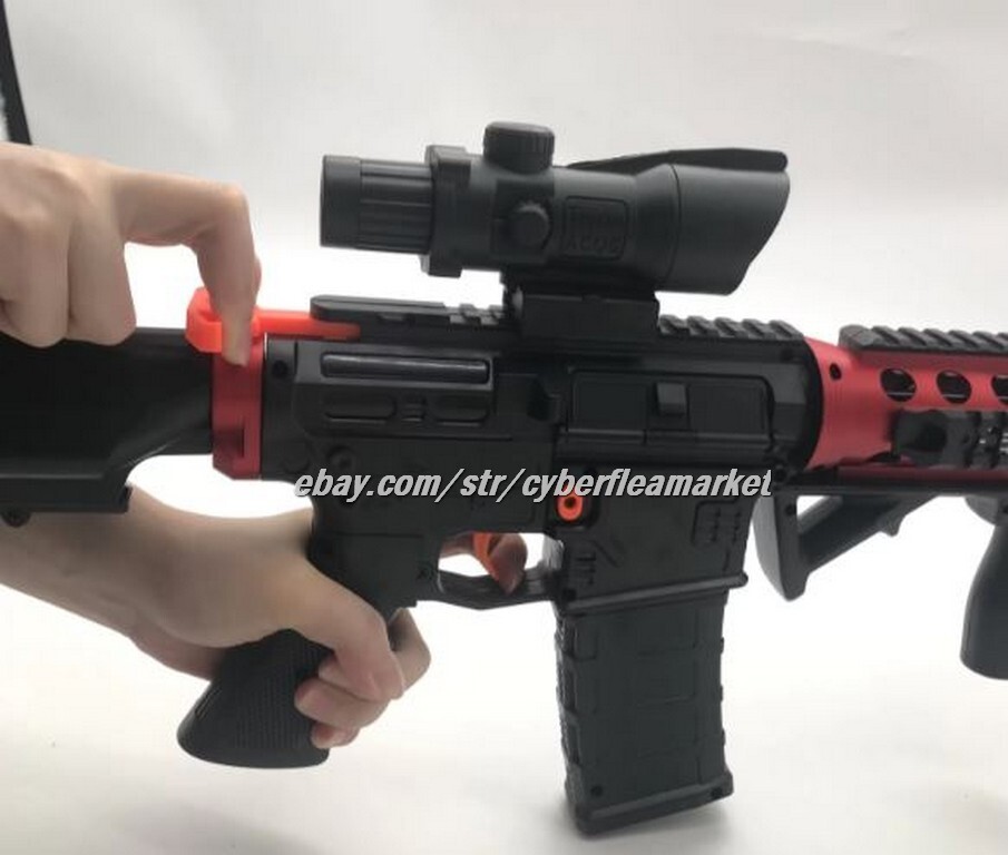 Gel Blaster M416A Electric Outdoor Toy (Intermediate Level) Red drum ...