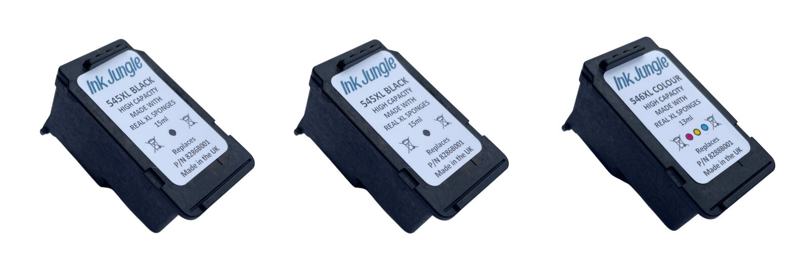 PG545 CL546 PG545XL CL546XL Ink Cartridges For Canon PIXMA TS3355 ...