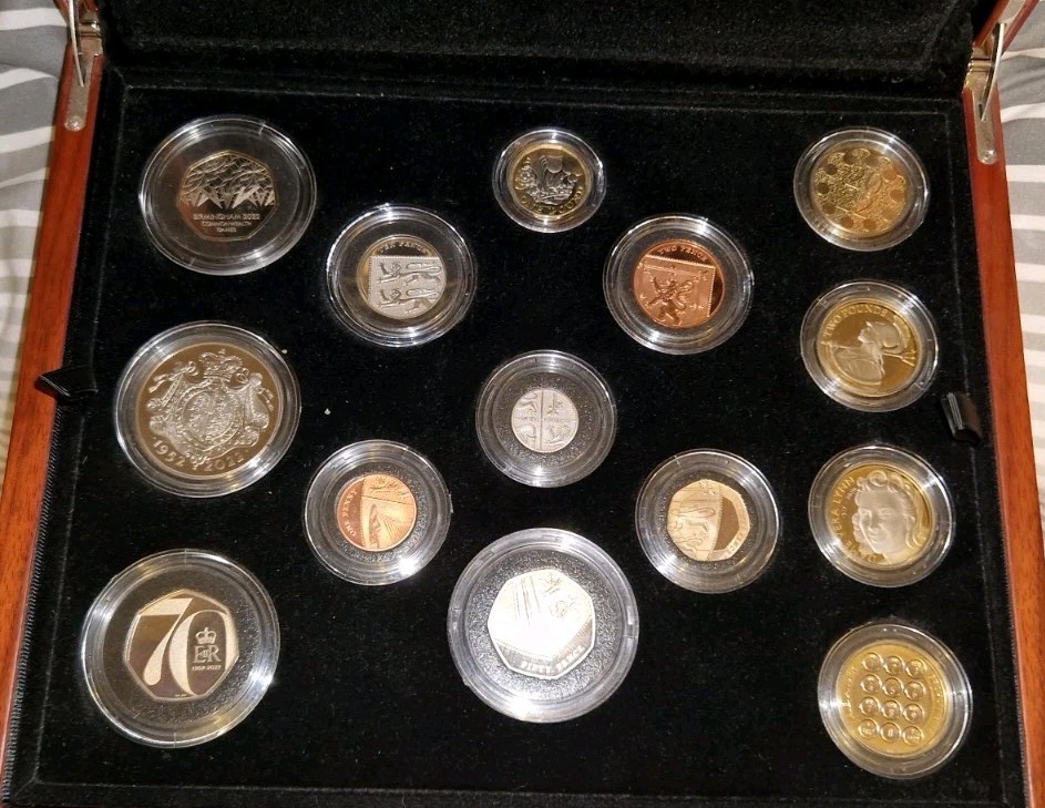 2022 ROYAL MINT FREE 13 COIN PREMIUM PROOF COIN COMPLETE SET STUNNING ...