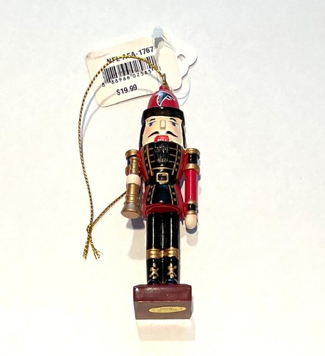 NFL Atlanta Falcons Nutcracker with Telescope Christmas Tree Ornament 4 ...