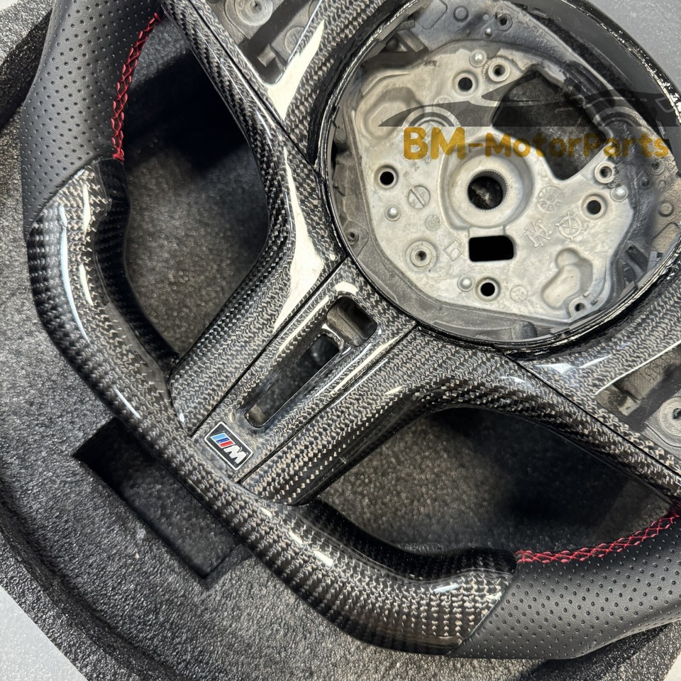 Carbon Fiber Steering Wheel For BMW G20 G21 G28 M2 M3 M4 G42 G87 X3M ...