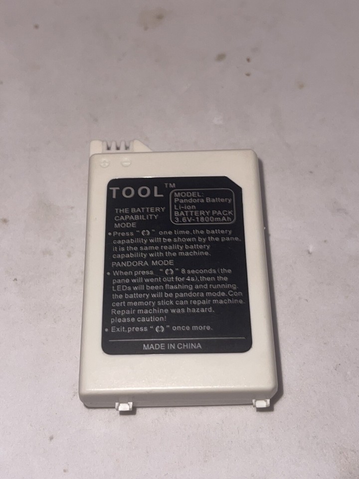 Sony PSP Pandora Battery Unbricker Tool | eBay