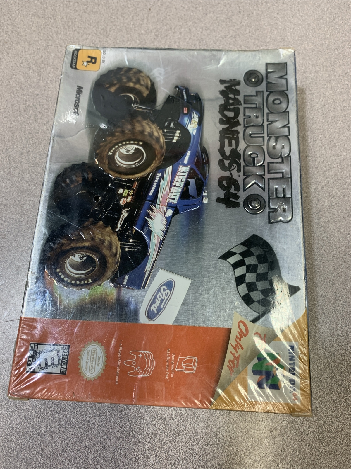 Monster Truck Madness 64 Nintendo 64 N64 SEALED, CHECK PHOTOS FOR ...