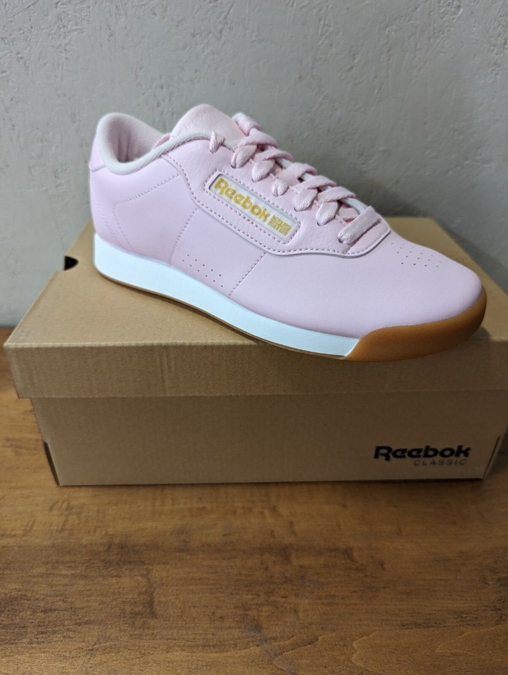 Wmns Reebok Princess Comfy Athletic Casual Shoe / Pink White / GY1193 ...