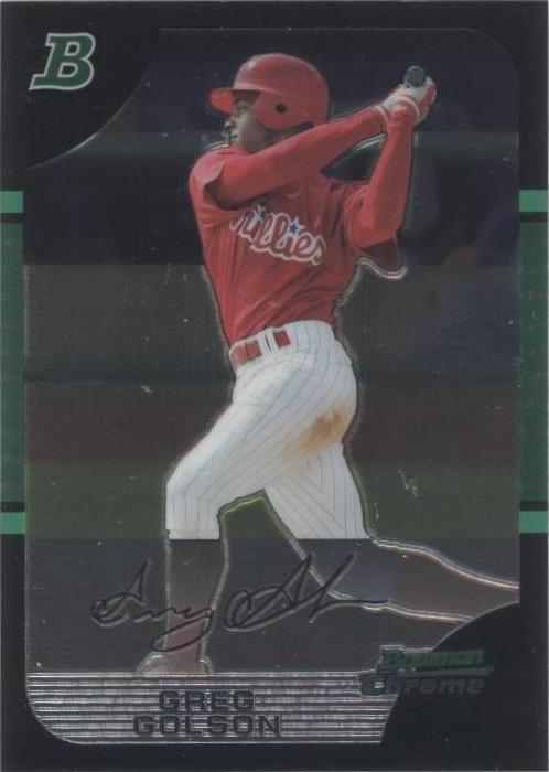 2005 Bowman Chrome - Greg Golson #161 for sale online | eBay