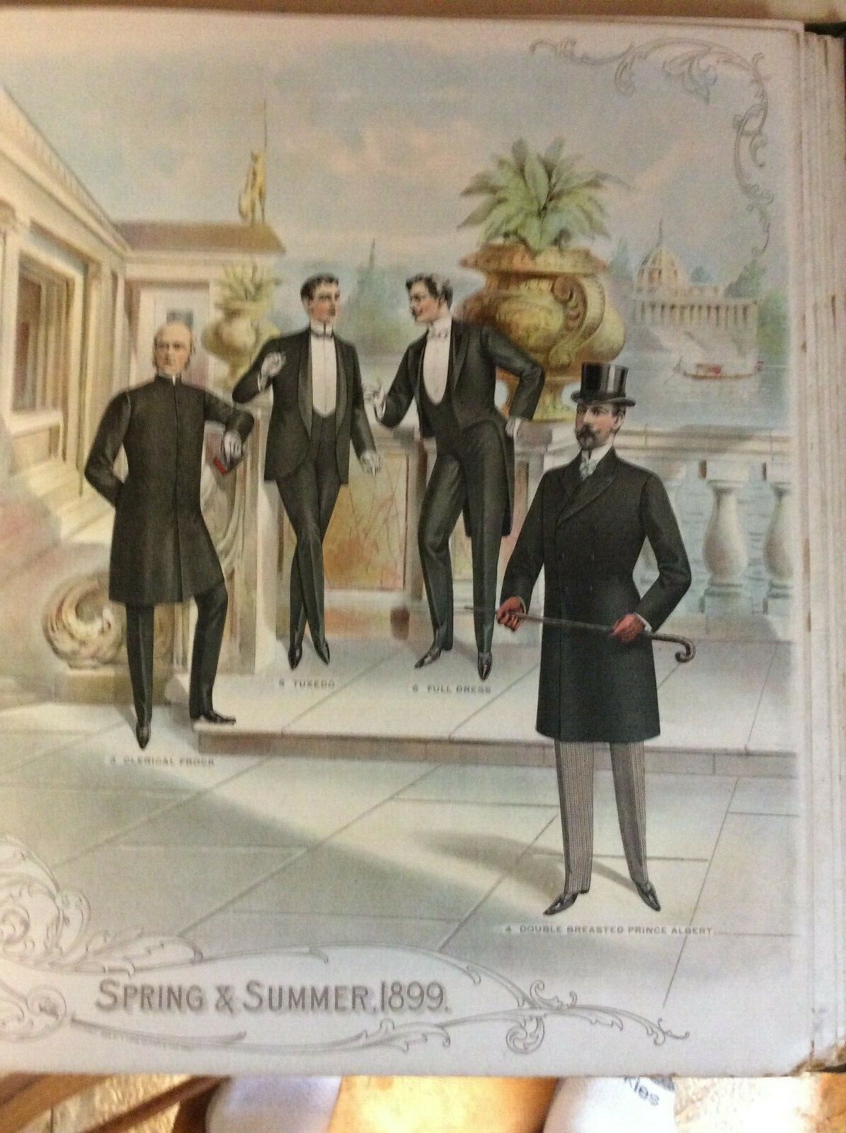 Men's Fashion Catalog 1899 Suits Skutch Baltimore Maryland Color ...