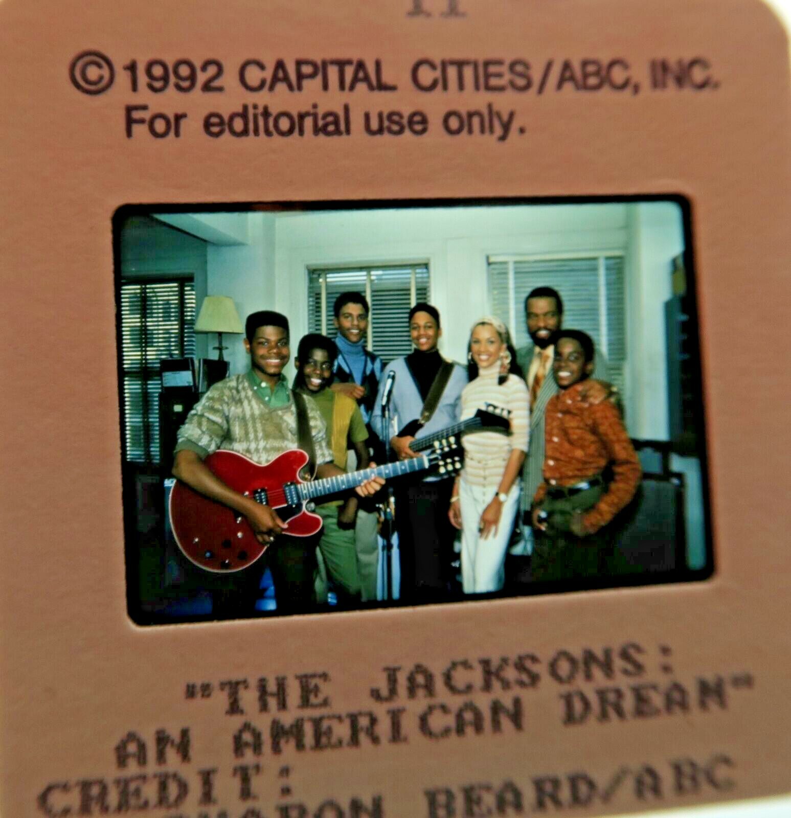 THE JACKSONS AN AMERICAN DREAM CAST MICHAEL Alex Burrall 1992 ORIGINAL ...