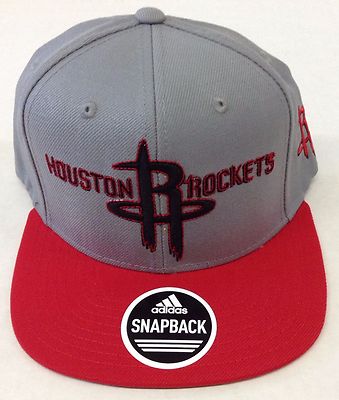 NBA Houston Rockets Adidas Snap Back Cap Hat Beanie Style #VS78Z NEW ...