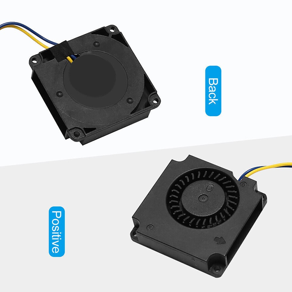 2Pcs Cooling Fans For Creality Ender 3/3X/3 Pro Ender-3 V2 3D Printer ...
