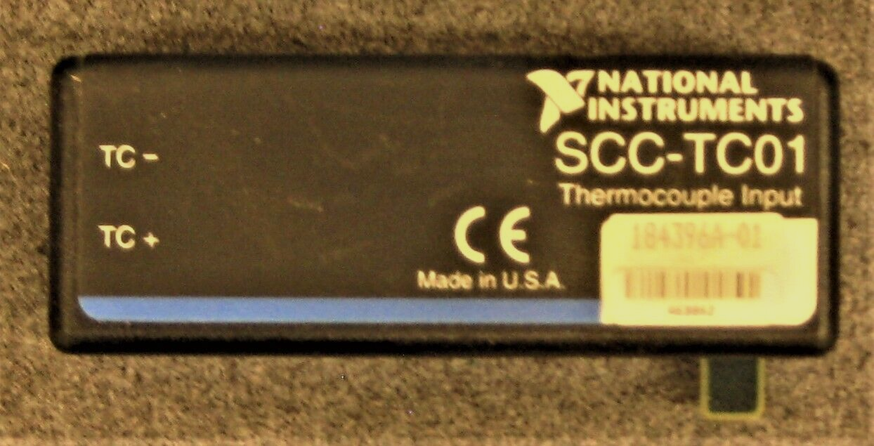 National Instruments NI SCC-TC01 Thermocouple Input Module | eBay