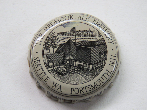 BEER Bottle Crown Cap: REDHOOK Brewery ~ Seattle, WA & Portsmouth, N.H ...