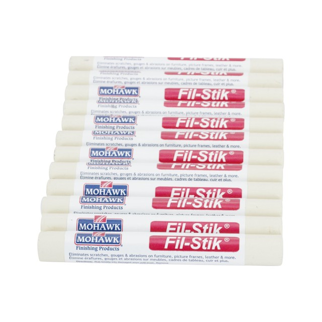 2x Mohawk Fill Stick Cabinet Furniture Touch up Putty Provincial White ...