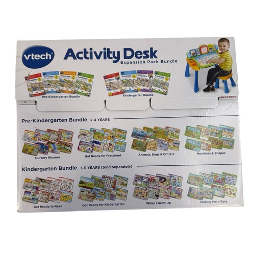 VTech Touch Learn Activity Desk Deluxe Preschool Bundle Expansion Pack ...