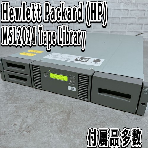 HP StorageWorks MSL2024 LTO4 Tape Library with SC11Xe SCSI HBA Tested ...