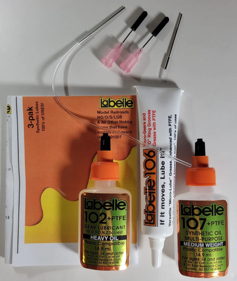 Labelle 1001 3-Pack (102, 106, & 107) Synthetic Oil & Lube Kit | eBay