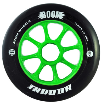 Atom Wheels BOOM Indoor Inline Speed Wheels 90, 100 & 110mm, Firm ...