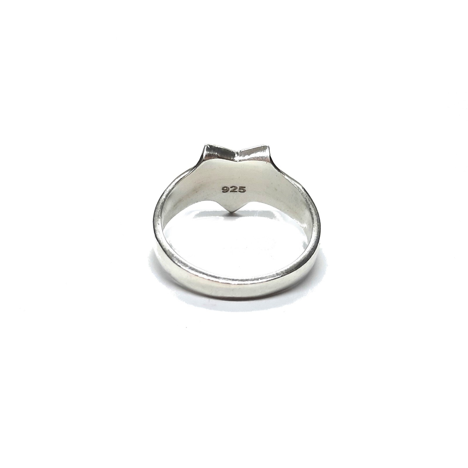 Genuine Sterling Silver Ring Star Hallmarked Solid 925 Handmade Comfort ...