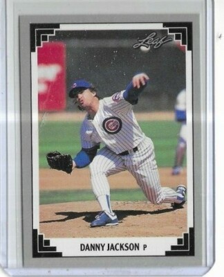1991 Leaf #268 Danny Jackson Chicago Cubs | eBay