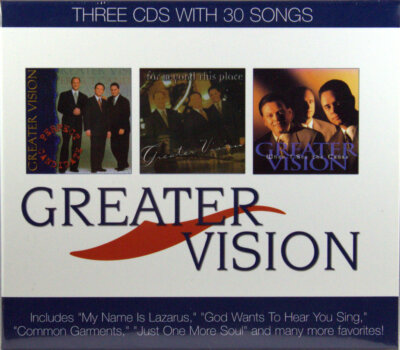 Greater Vision 3 CD Boxed Collection Set Christian Southern Gospel ...
