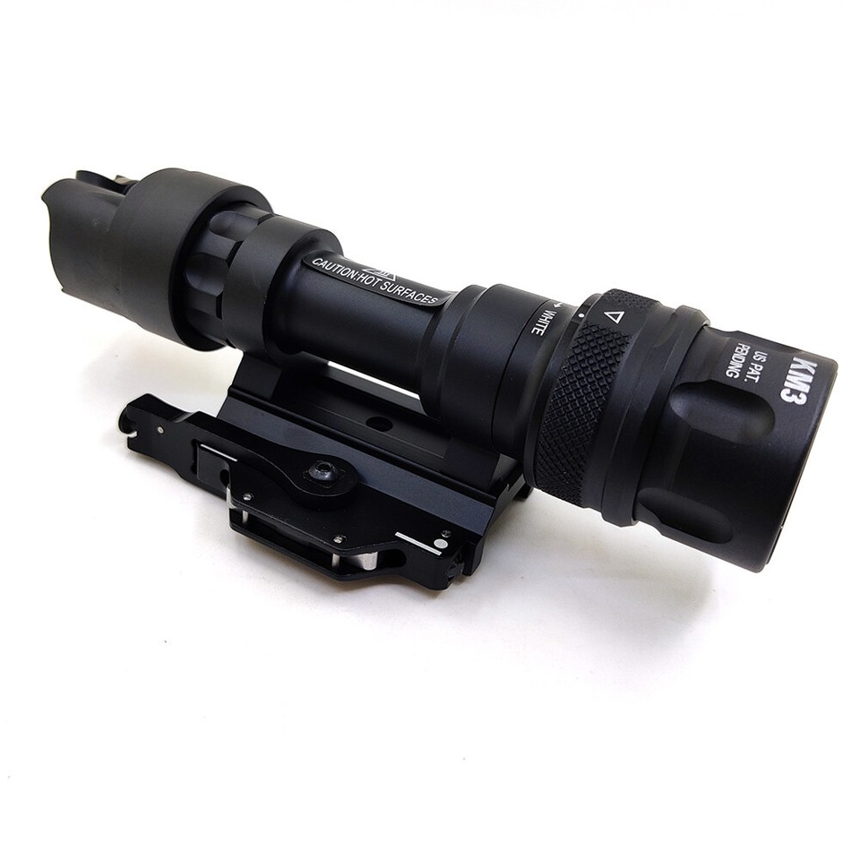 M952V IR Tactical Flashlight with KM3 LED IR Head Weapon Light with Pad ...