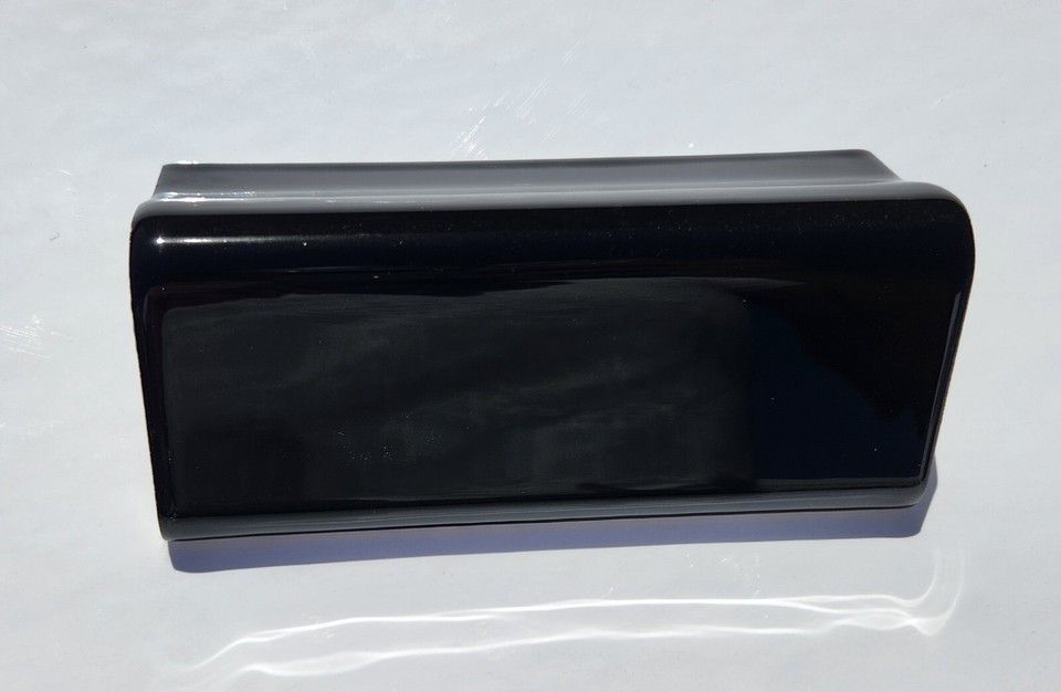 Glossy Black V Cap Ceramic Tile Countertop | eBay