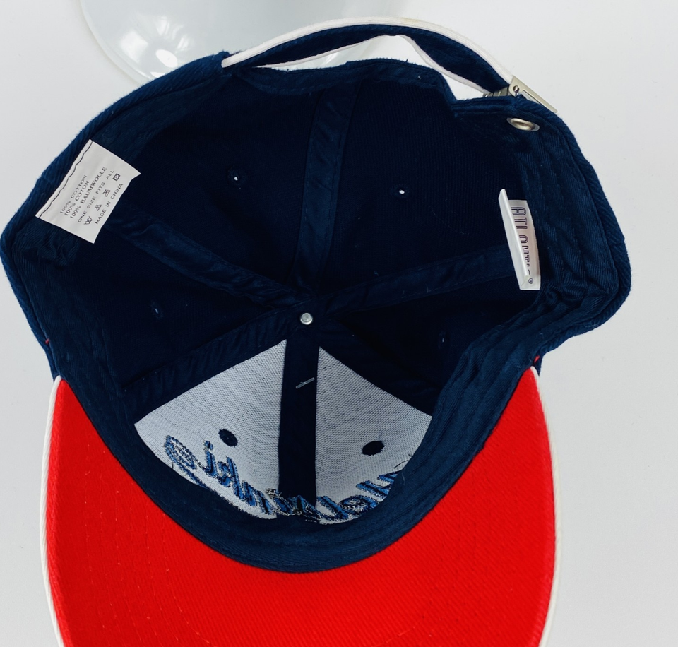 Helsinki Finland Hat Cap Strap Back Navy Blue Embroidered Souvenir ...