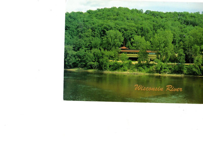 WI River, Spring Green Restaurant, Designed by Frank L. Wright Postcard ...