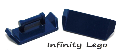 4 LEGO Dark Blue Car Spoiler with Handle Sport Racer (98834 76153) - 4 ...