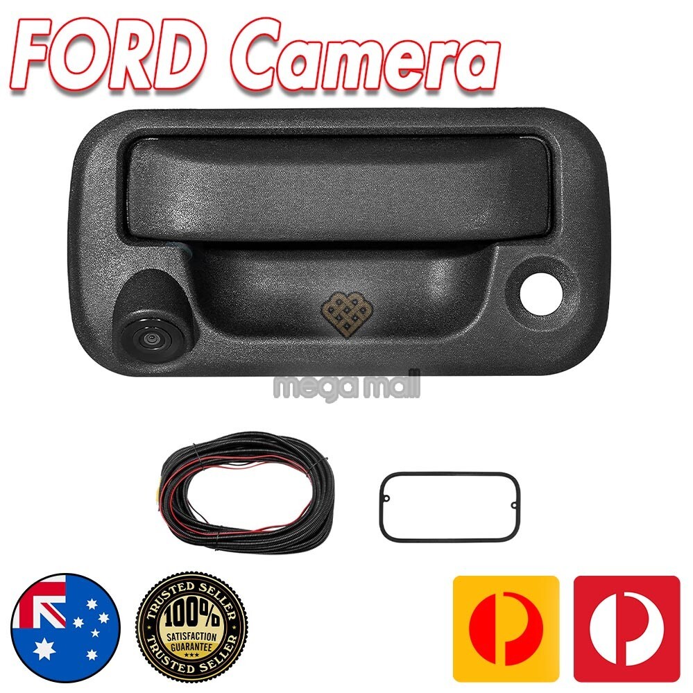 Trunk Tailgate Handle Rear View Camera Reverse Monitoring For F150/F250 ...