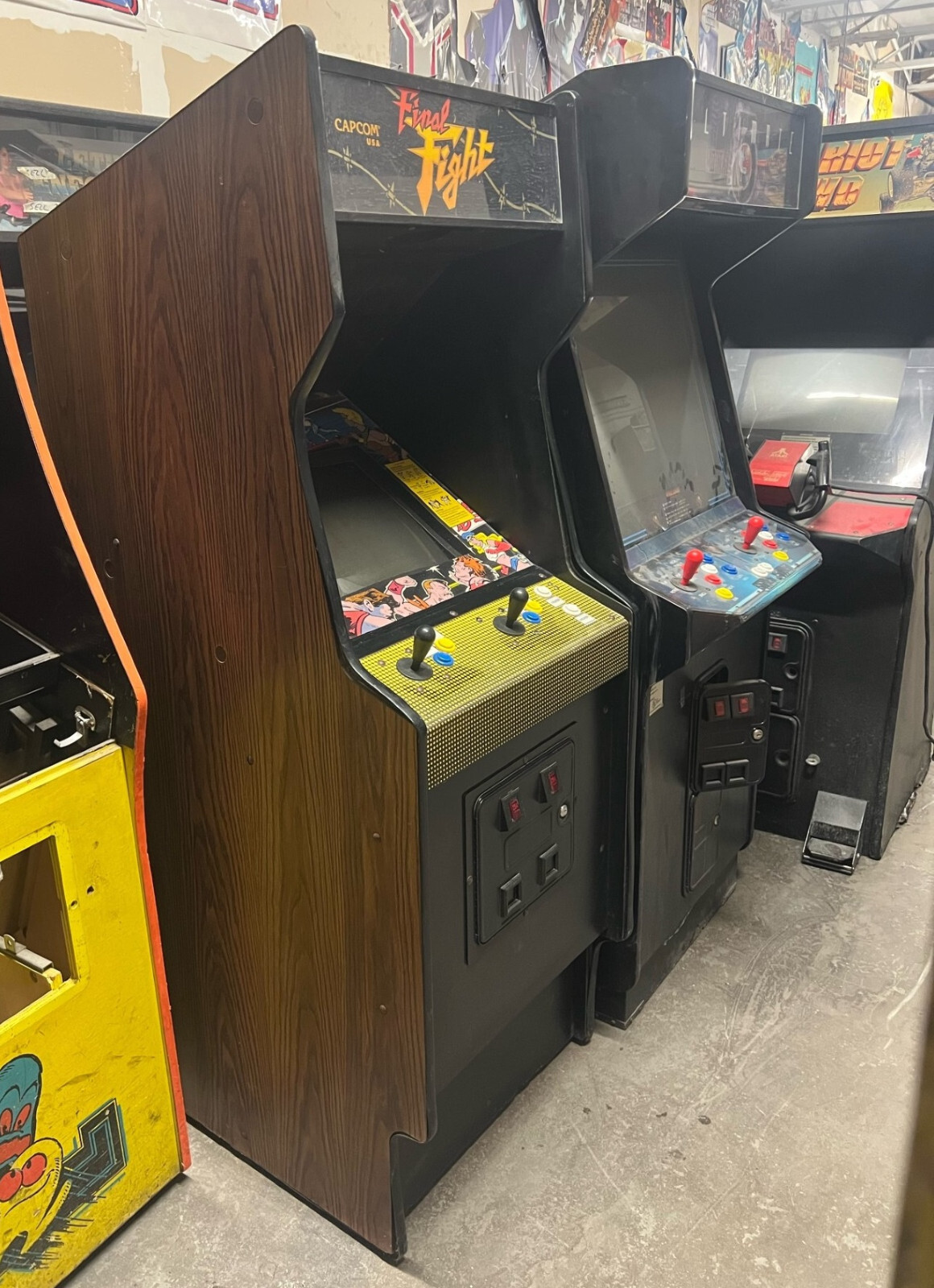 FINAL FIGHT ARCADE MACHINE by CAPCOM 1989 (Excellent Condition) *RARE ...