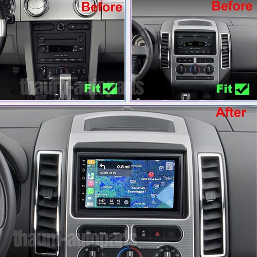 Android 13 Apple For Frod Shelby GT500 2007-2009 Carplay Car Stereo ...