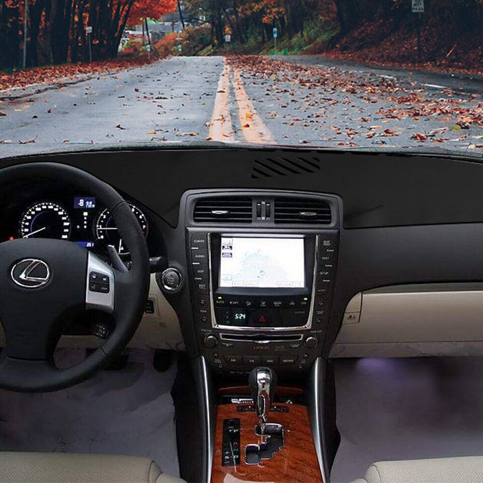 Car Leather Dashboard Dash Cover DashMat Mat Pad For Lexus IS250 IS350 ...