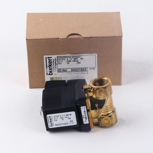 1PC New Burkert 6213EV G1/2 24V 00221602 Solenoid Valve | eBay