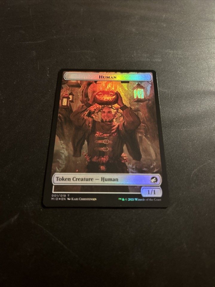 Human Token / Insect Tokenfoil MTG Innistrad: Midnight Hunt 009 New ...