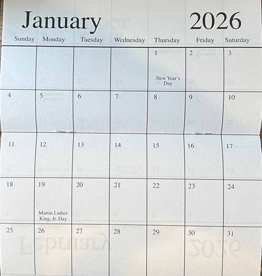 2026-2027 2-Year Datebook, Purse/Pocket Calendar, Planner-MOUNTAIN LAKE ...