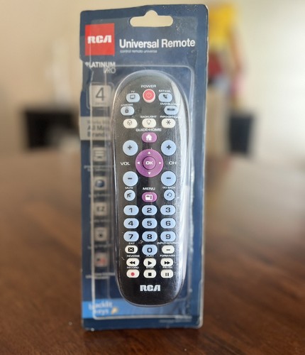 Universal Remote Control RCA RCR414BHE 4 Device w/Codes & Instructions ...