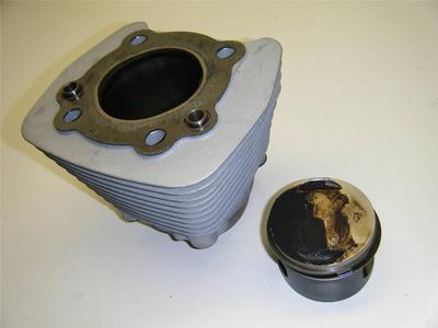 93 99 03 HARLEY DAVIDSON SPORTSTER XL883 XL 883 STD BORE 3" PISTON JUG ...