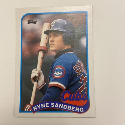 1989 Topps Ryan Sandberg #360 fresh! | eBay