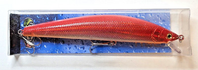 🎣MAKO Crankbaits 14cm/33g Minnow Fishing Lures VMC Hook (Silver Orange ...