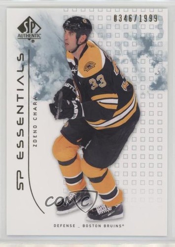 2009-10 SP Authentic SP Essentials /1999 Zdeno Chara #160 HOF | eBay