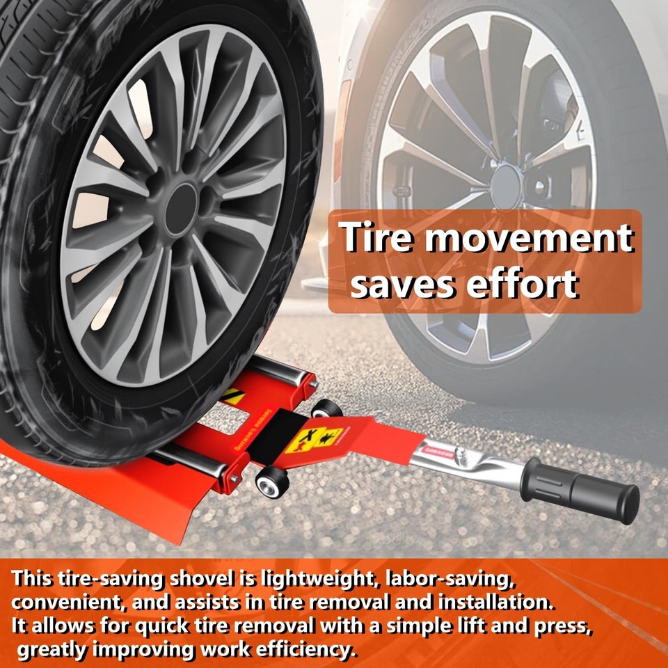 Upgraded Portable Effortless Tire Jack Disassembly Tool, Tire Jack Tool ...