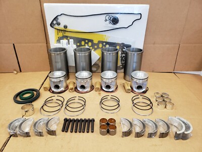 MAJOR ENGINE OVERHAUL KIT comp w John Deere® 4045T POWERTECH TURBO 310E ...