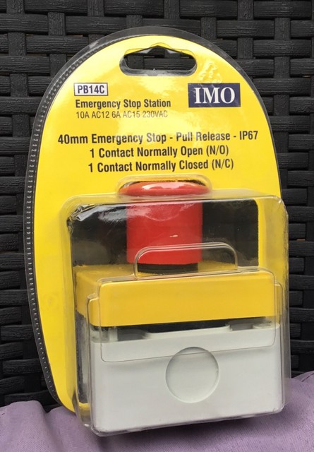 Emergency Stop PB14C IMO 40mm Pull Release Ip67 for sale online | eBay