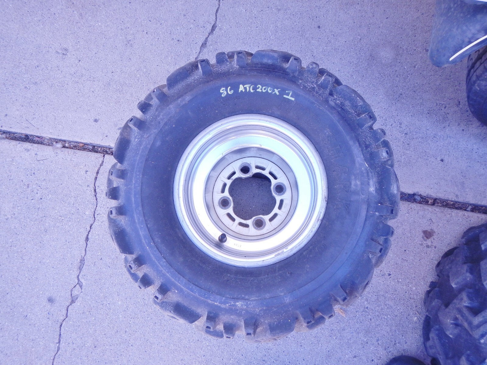 85-94 Honda ATC 200X/350X TRX 250R/250X/300EX Fourtrax Daido Rear Wheel ...