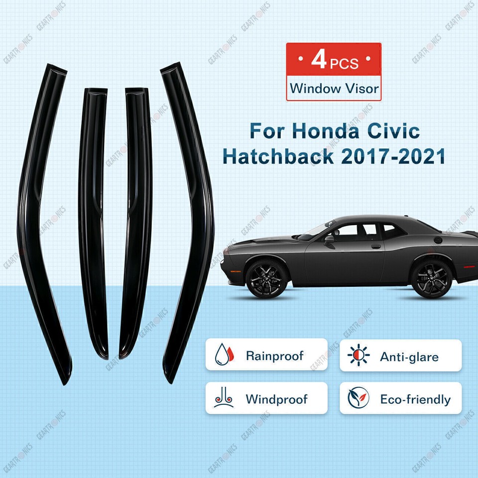 For 2011-2022 Dodge Charger Window Visors Vent Shade Rain Guards Wind ...
