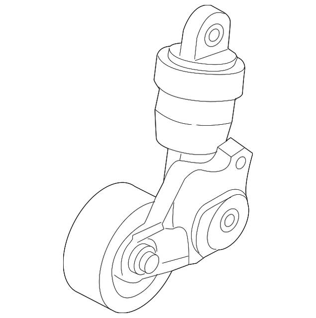 PE0315980C Genuine Mazda Tensioner Belt V Pe03-15-980c for sale online ...