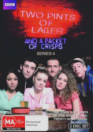 Two Pints Of Lager Season 4 DVD Series Four - And & A Packet Of Crisps ...